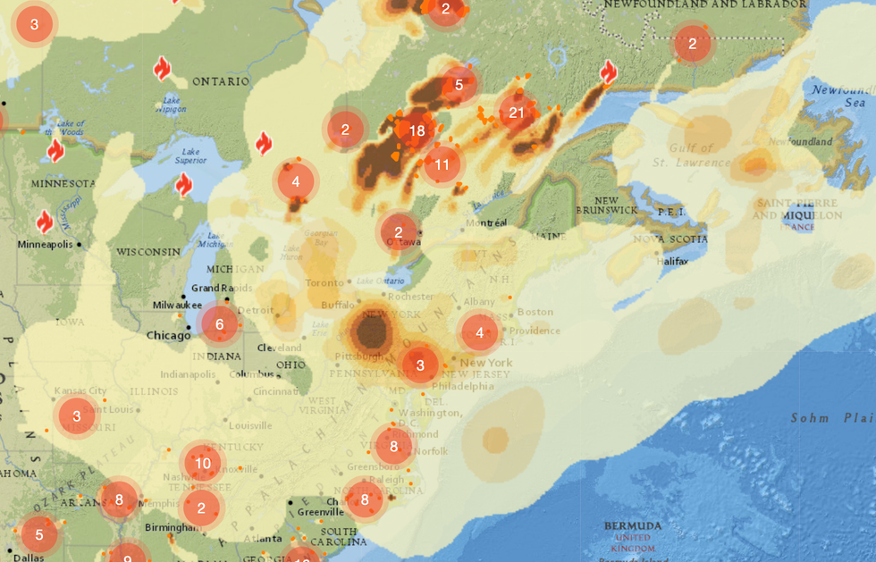 The Wildfire Smoke Forecast: It Will Get Worse - Heatmap News